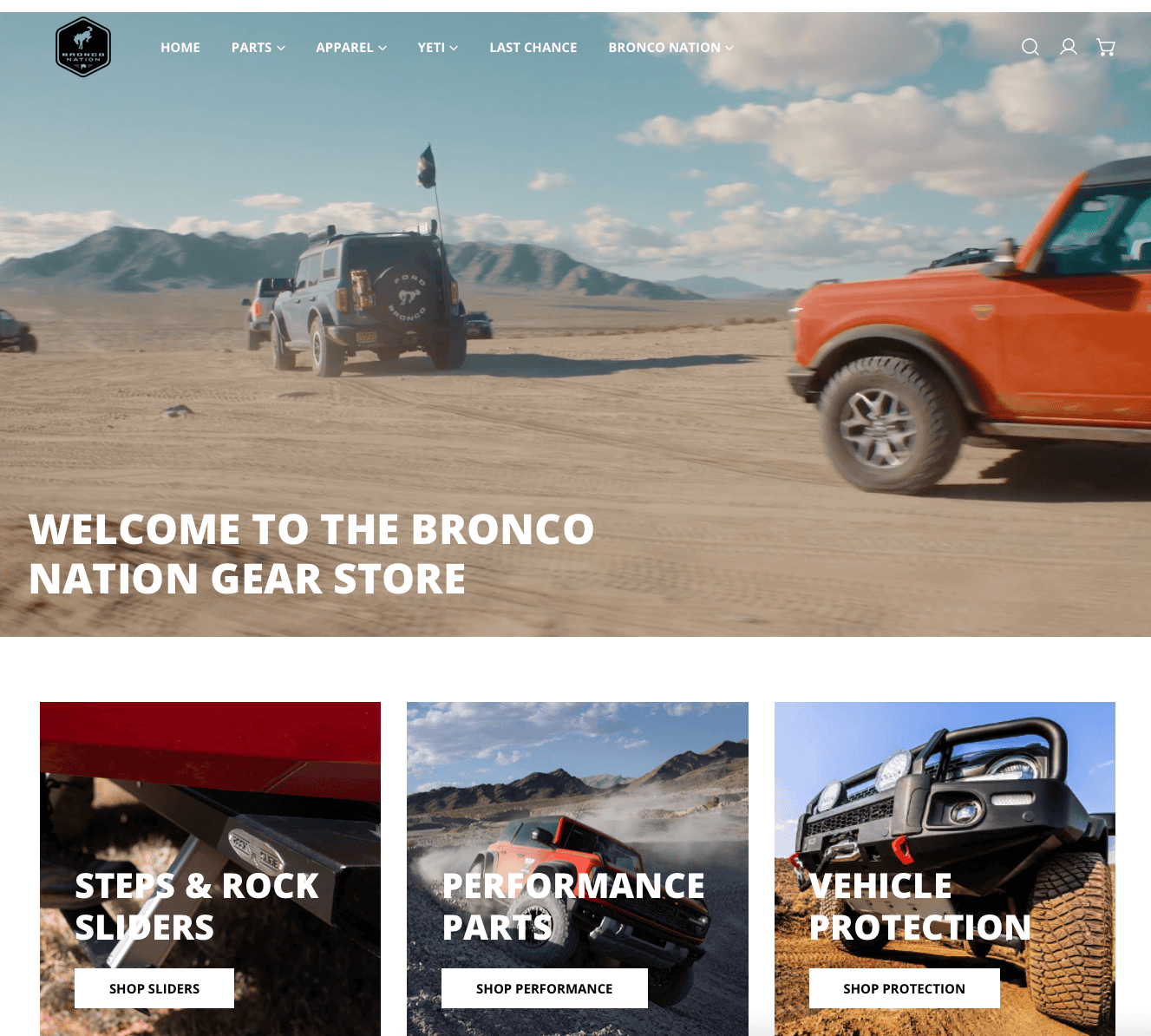 What's this?? A new gear store?? - Bronco Nation