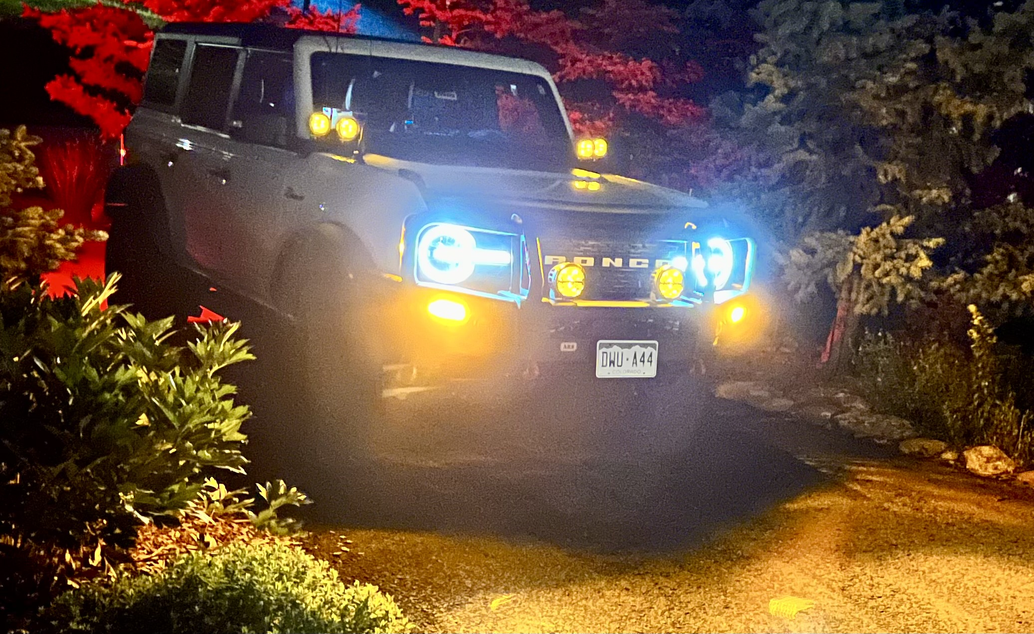 Ford Performance LED Light Bar - no back lighting by design - Bronco Nation