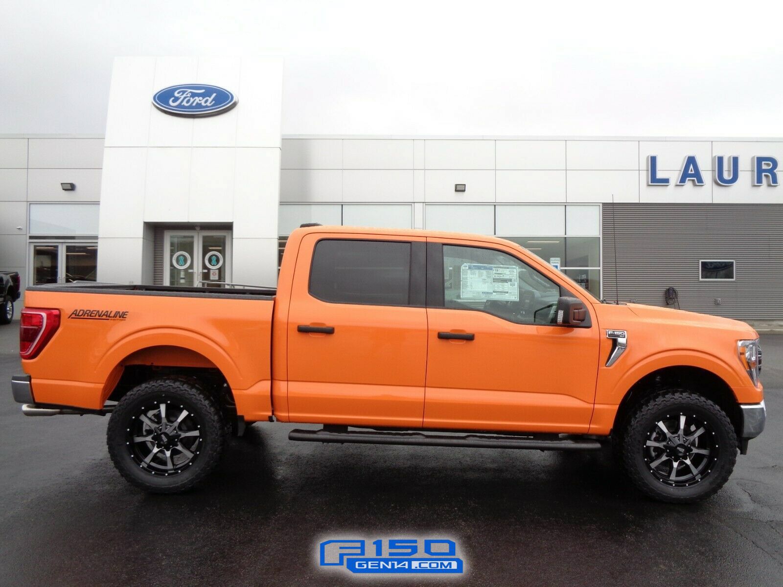 2021 Ford F150 Orange - Bronco Nation