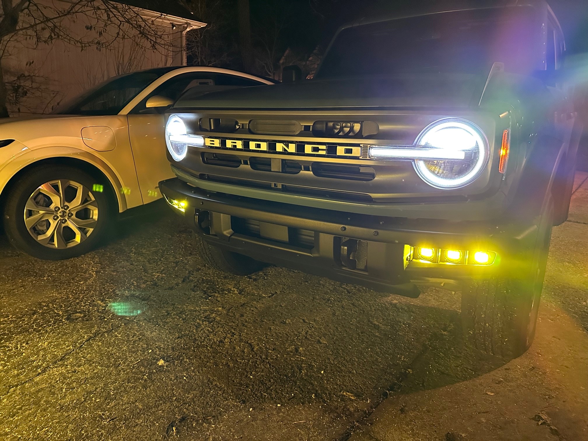 Oracle Triple Yellow LED's Installed - Bronco Nation