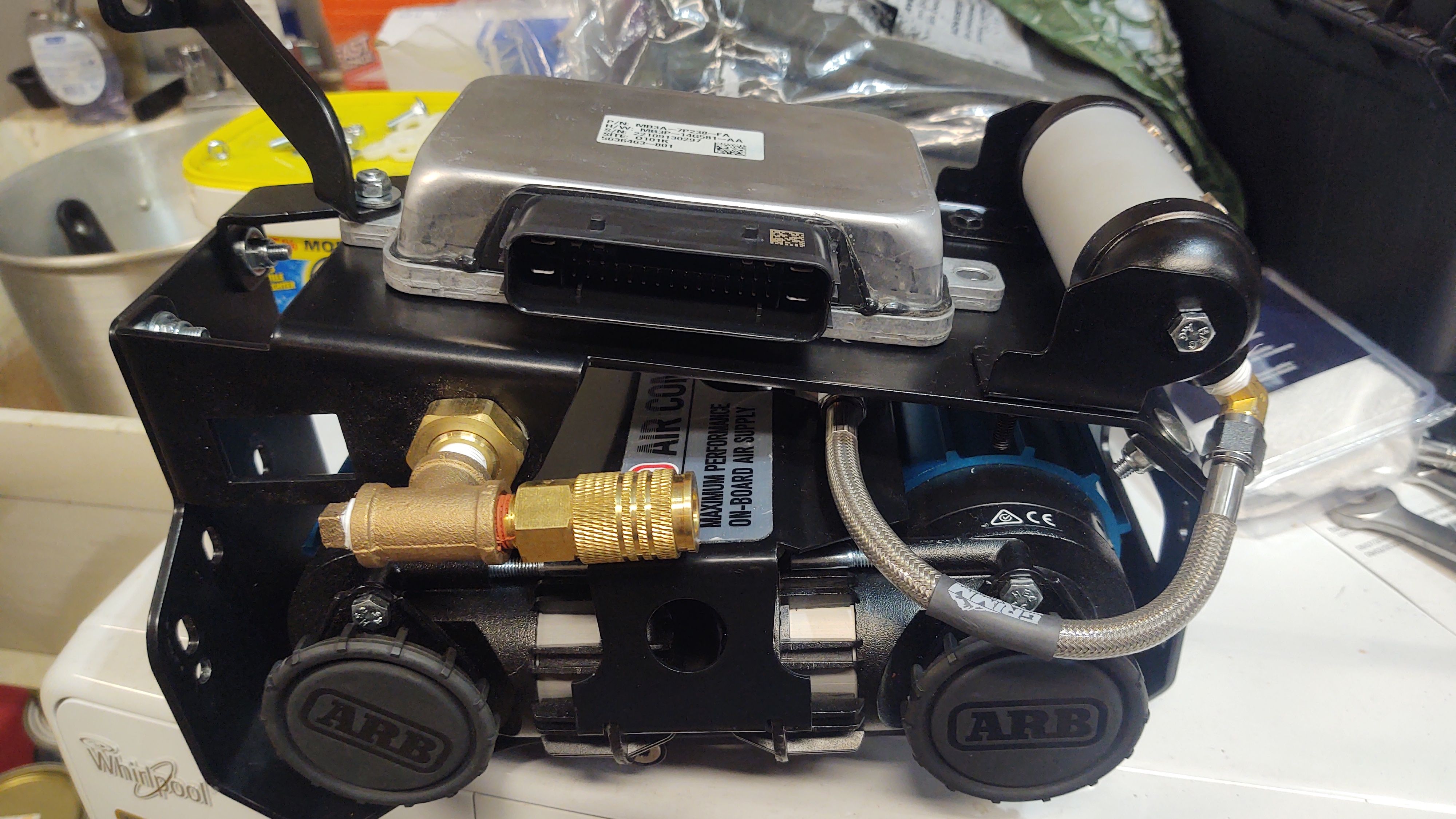 ARB Twin + Grimm Mount Install + Upfitter Switches - Bronco Nation