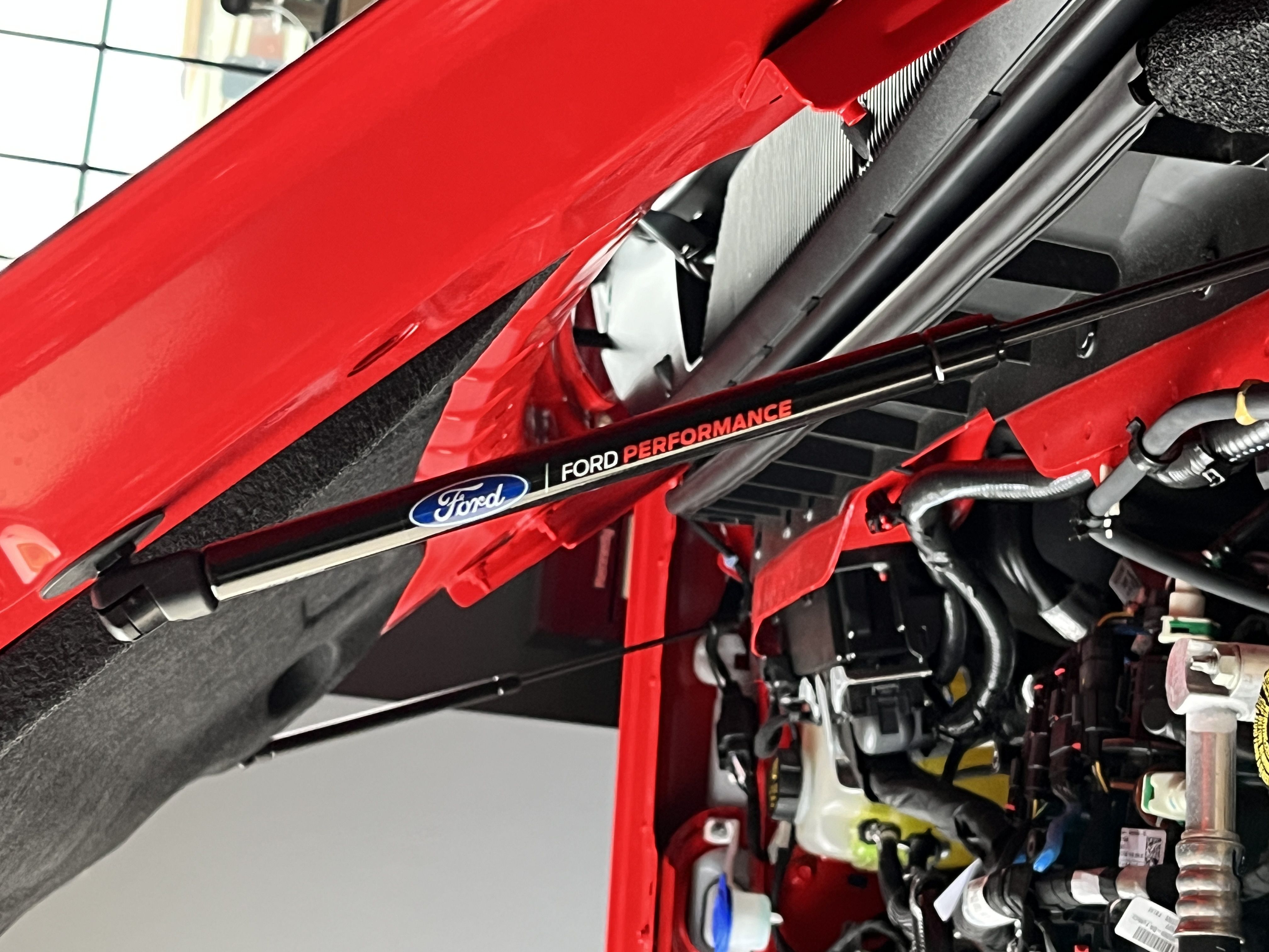 Installed Ford Performance Bronco Hood Lift Kit - Bronco Nation