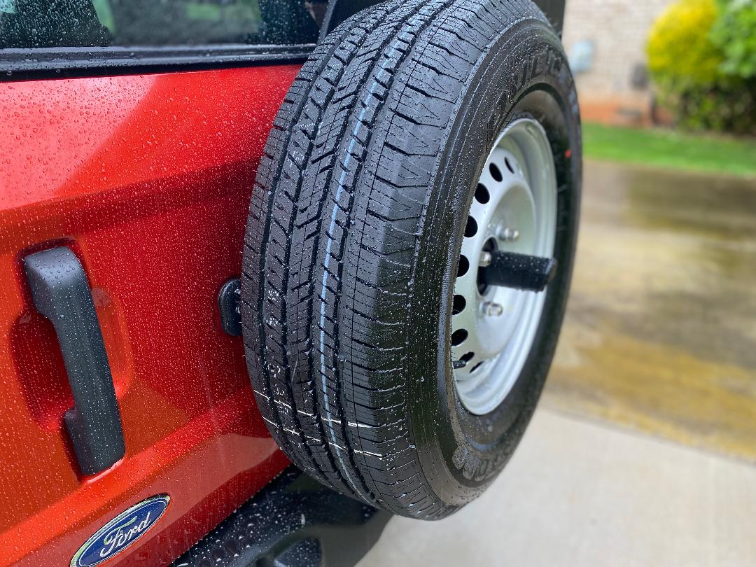 Ford Bronco base steelies rims/tires New. - Bronco Nation