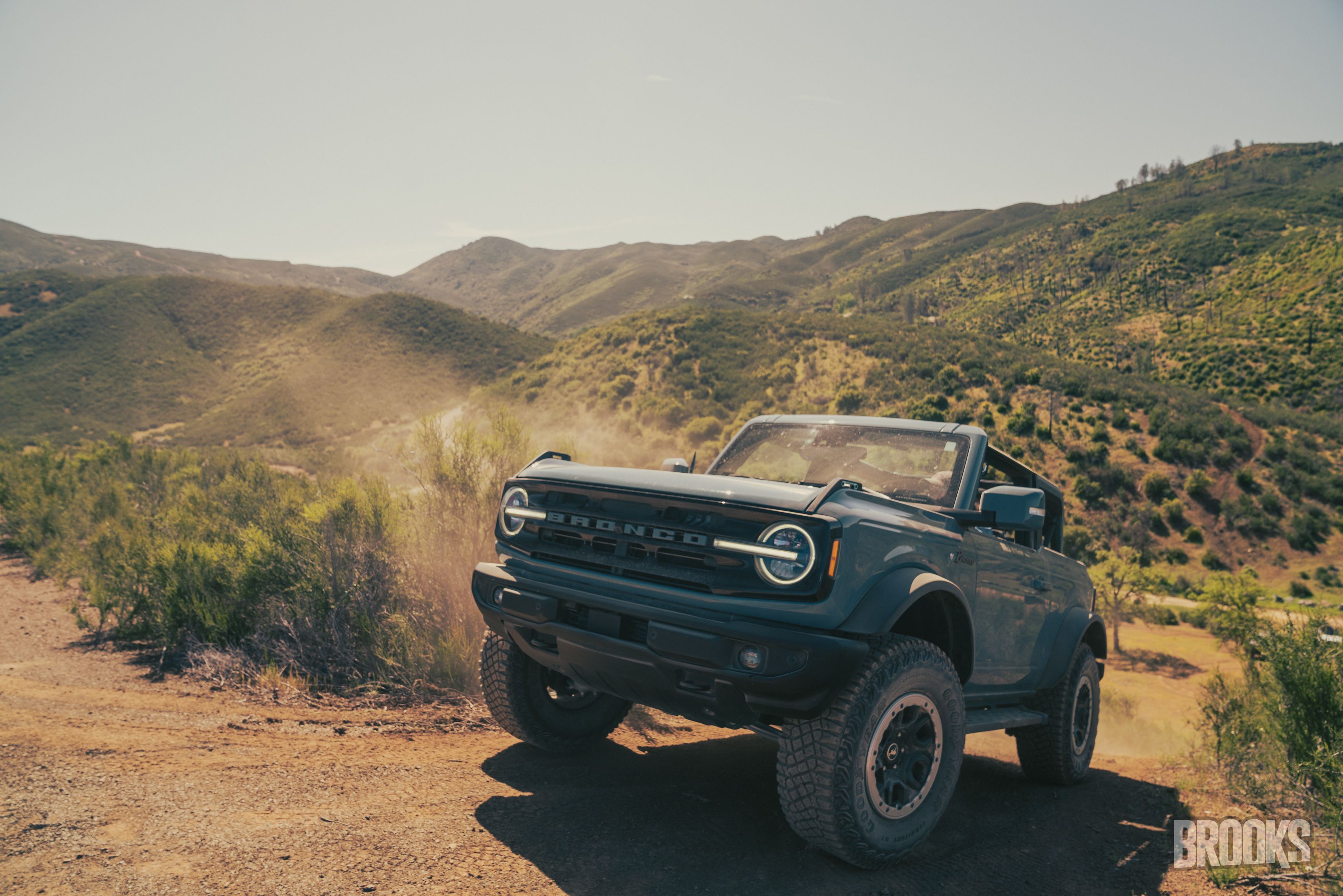 Out for a drive with a bunch of Broncos, a Jeep and a 4Runner ...