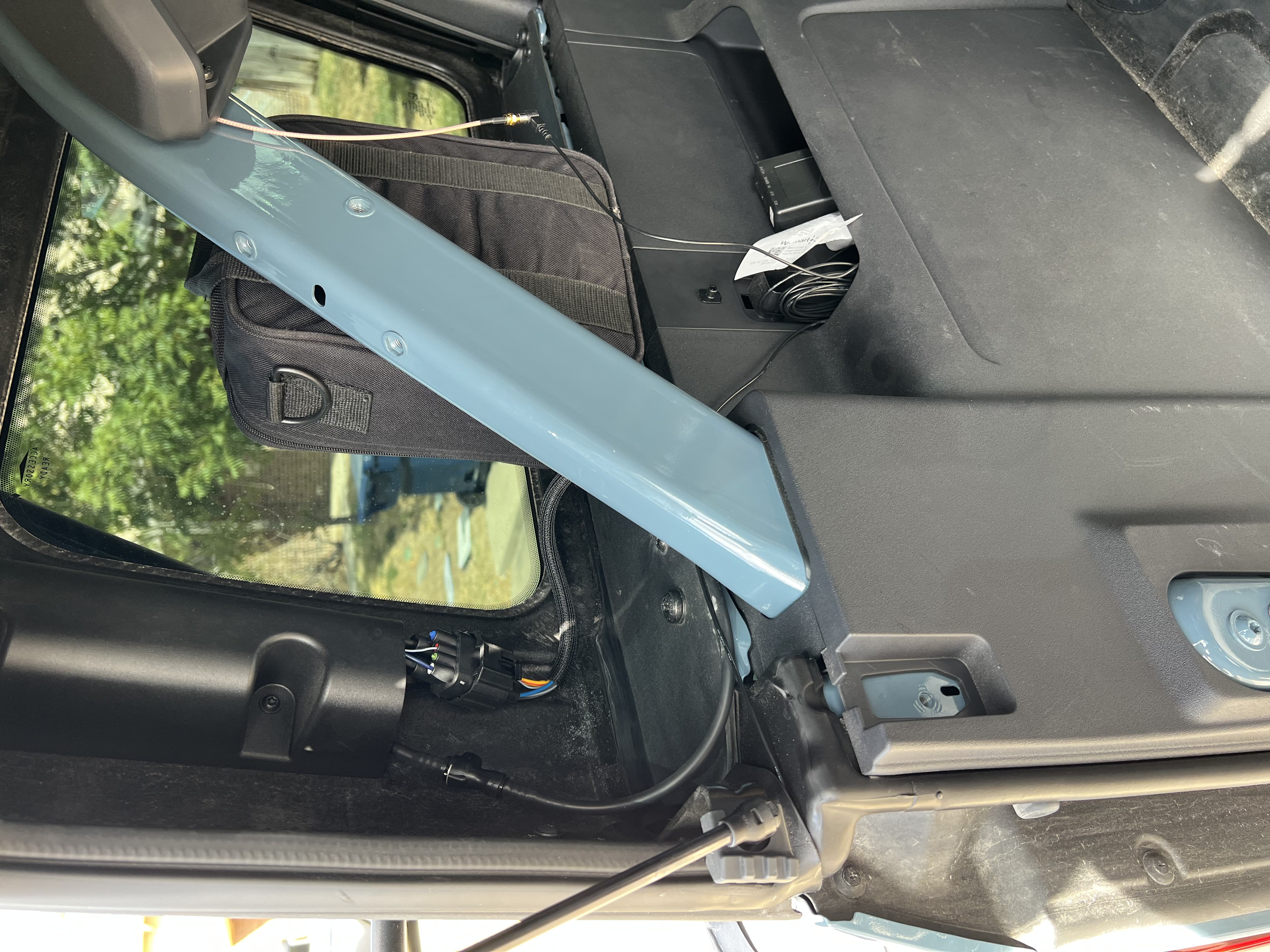 XM Antenna Relocate - Bronco Nation