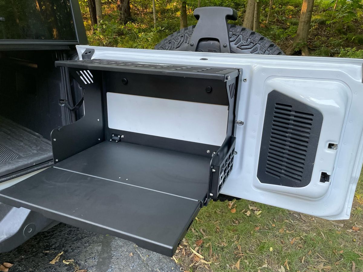 Broaddict Rear Door Tailgate Table: 28% OFF! - Bronco Nation